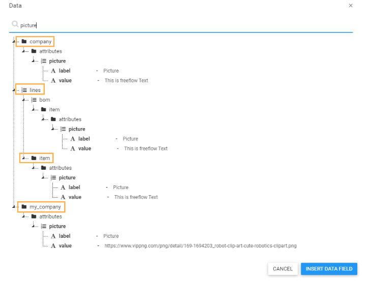 Create a custom PDF template for any transaction